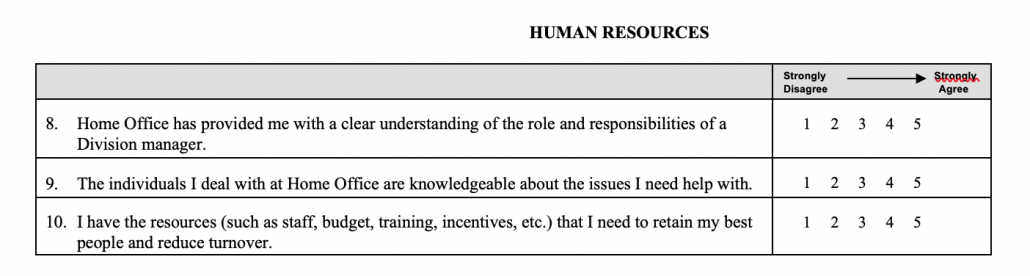 Proper Use of Section Headers in a Survey - Great Brook Consulting