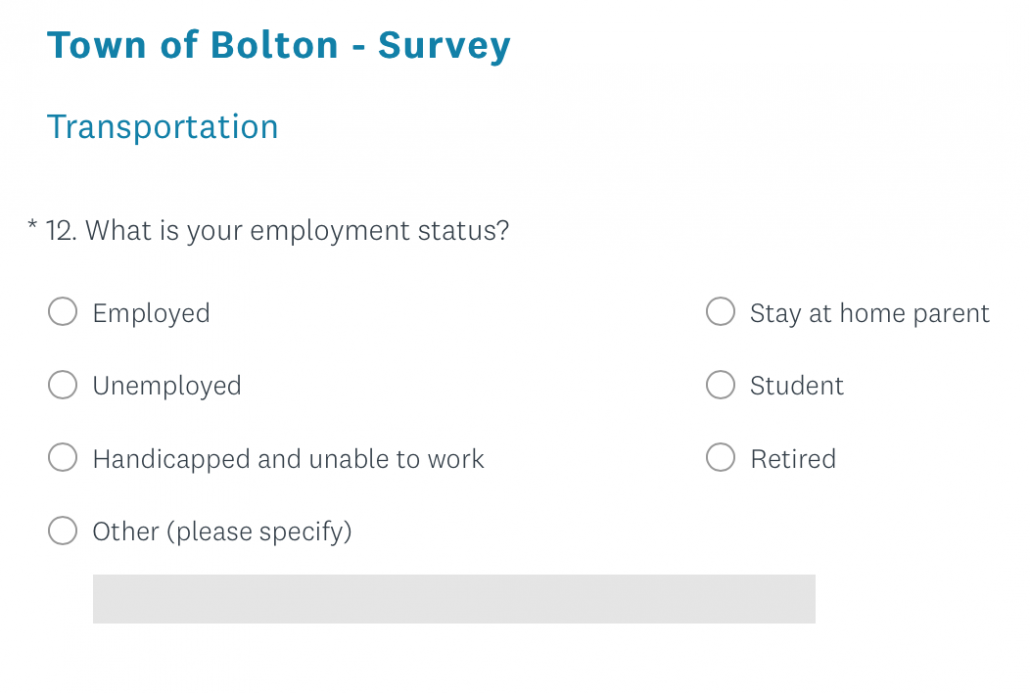 Proper Use of Section Headers in a Survey - Great Brook Consulting
